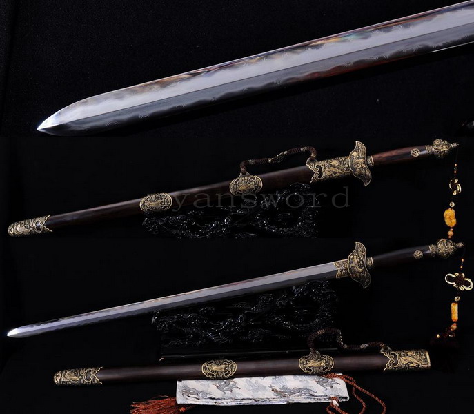 high quality handmade razor sharp folded steel clay tempered abrasive ...